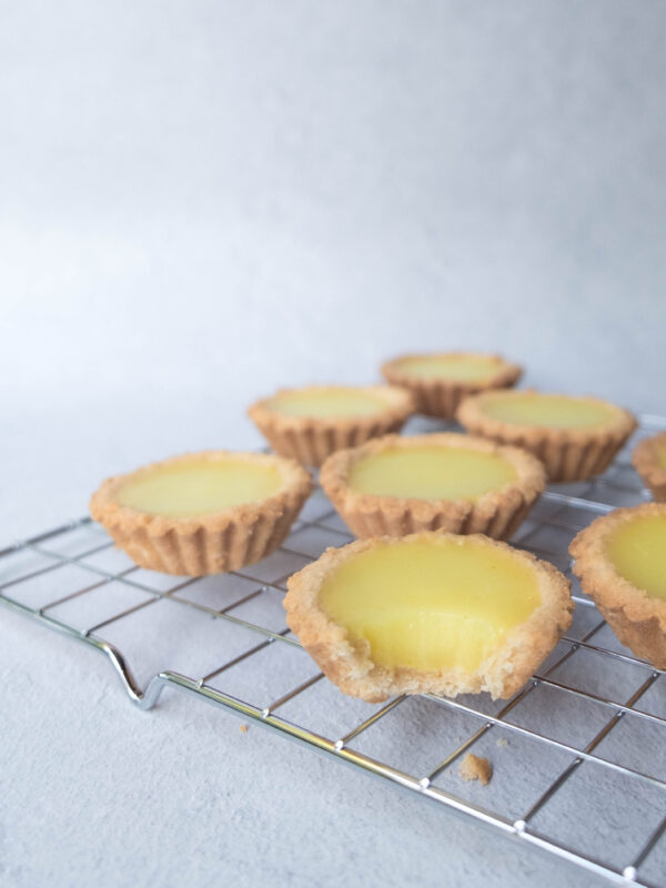 Vegan And Gluten Free Lemon Tarts