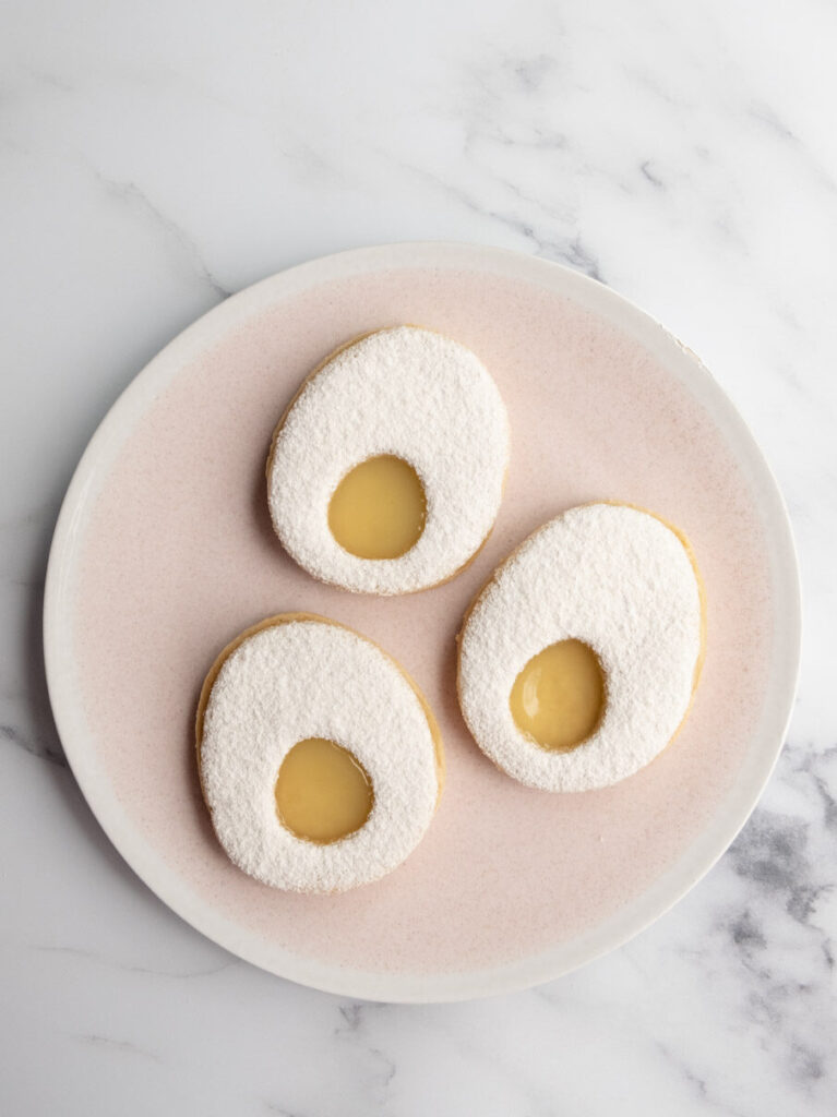 Lemon Ginger Easter Egg Cookies