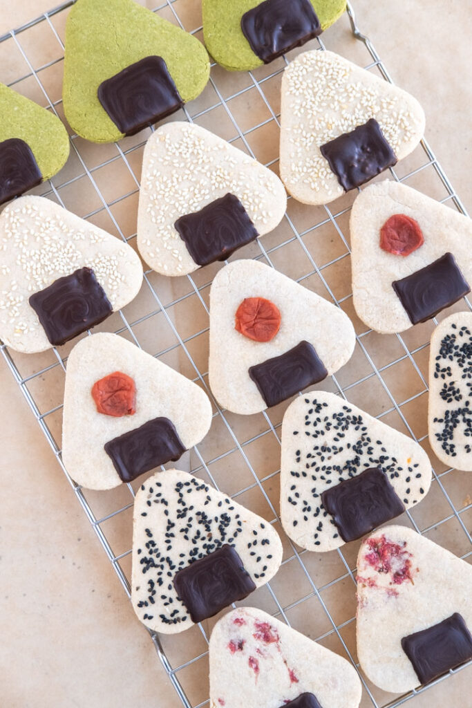 Onigiri Cookies (Vegan, Gluten Free)